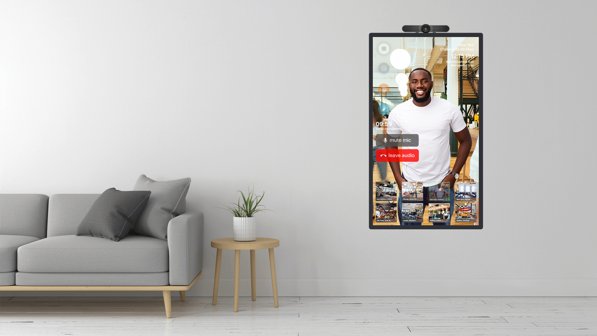 Video Window – the worlds first always-on video conferencing portal ...